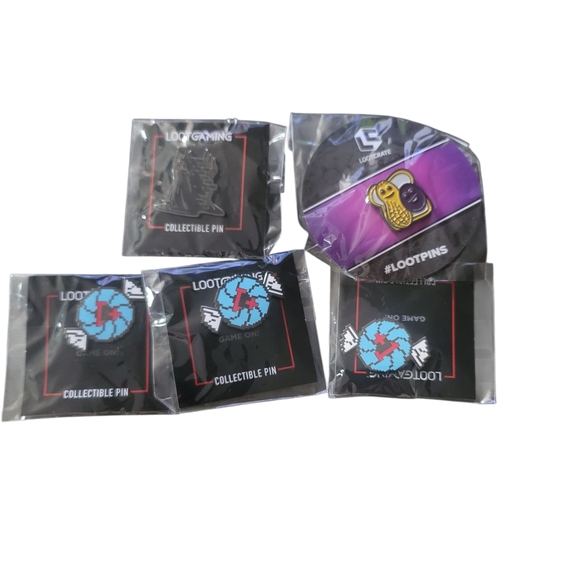 Loot Crate | Other | Loot Crate Black And Purple Collectible Set | Poshmark